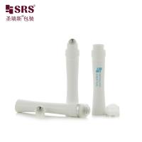 China Curved PETG Roll On Bottle 12ml With Stainless Steel Roller Ball for Skin Care Liquid for sale