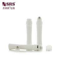 China Curved PETG Roll On Bottle 12ml With Stainless Steel Roller Ball for Skin Care Liquid for sale