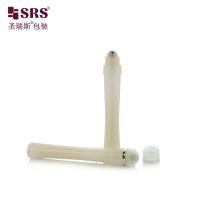 China 15ml PETG Roll On Bottle Stainless Steel Ball Portable Massage Container for Essential Oil for sale