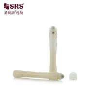 China 15ml PETG Roll On Bottle Stainless Steel Ball Portable Massage Container for Essential Oil for sale