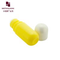 China Custom 50ML Large Plastic Roller Ball Bottle Refillable Empty Roll‑on Packaging Bottle for sale