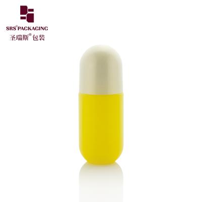 China Custom 50ML Large Plastic Roller Ball Bottle Refillable Empty Roll‑on Packaging Bottle for sale