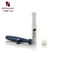 China 15ml PETG Roll On Bottle Slim Curved Body Stainless Steel Ball for Essential Oil Aromatherapy Liquid for sale