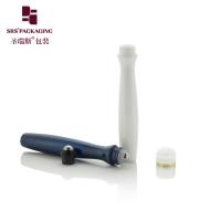 China 15ml PETG Roll On Bottle Slim Curved Body Stainless Steel Ball for Essential Oil Aromatherapy Liquid for sale