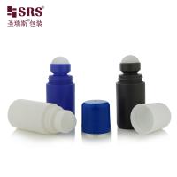 China Wholesale 60ml Round Cylinder Large‑capacity Plastic Roller Bottle Empty Roll‑on Packaging for sale