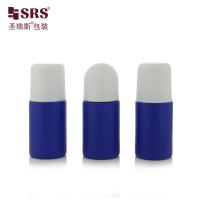 China Wholesale 60ml Round Cylinder Large‑capacity Plastic Roller Bottle Empty Roll‑on Packaging for sale