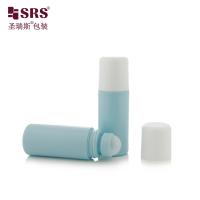 China 75ml Round Plastic Roll‑on Bottle Empty Deodorant Roller Bottle Multiple Optional Caps for sale