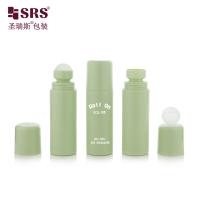 China 90ml Cylindrical Plastic Roll‑on Bottle Empty Cosmetic Roller Bottle For Deodorant for sale