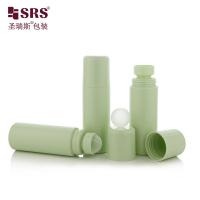 China 90ml Cylindrical Plastic Roll‑on Bottle Empty Cosmetic Roller Bottle For Deodorant for sale