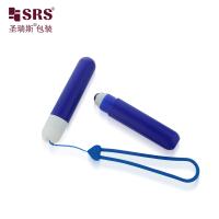 China RPPG 25ML Portable Injection Custom Color Blue Plastic Roll On Bottle With Rope For Anti-Itch Liquid for sale