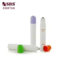China RPPF 1 oz 30ml Plastic PP PCR Recycled Roll On Bottle With Dome Cap For Cooling Gel for sale
