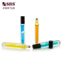 China Leak‑Resistant Screw Neck Glass Roll On Bottle Travel Size For Aromatherapy Fragrance Liquid for sale