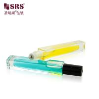 China Leak‑Resistant Screw Neck Glass Roll On Bottle Travel Size For Aromatherapy Fragrance Liquid for sale