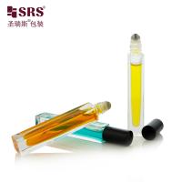 China Leak‑Resistant Screw Neck Glass Roll On Bottle Travel Size For Aromatherapy Fragrance Liquid for sale