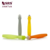 China 15ml PETG Empty Roller Ball Container For Herbal Liquid Bite Relief Cosmetic Packaging for sale
