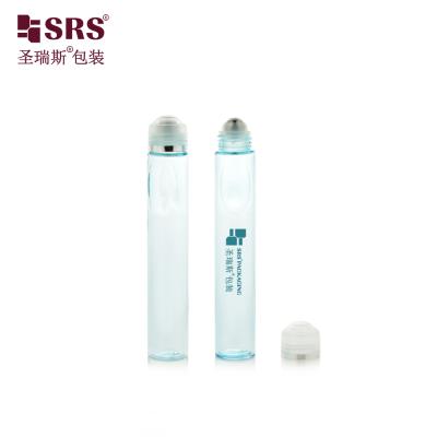 China 20ml PETG Roll On Bottle Clear Empty Roller Ball Container For Essential Oil Cosmetic Liquid for sale