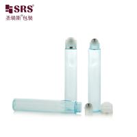 China 20ml PETG Roll On Bottle Clear Empty Roller Ball Container For Essential Oil Cosmetic Liquid for sale
