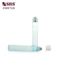China 20ml PETG Roll On Bottle Clear Empty Roller Ball Container For Essential Oil Cosmetic Liquid for sale