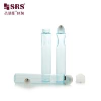 China 20ml PETG Roll On Bottle Clear Empty Roller Ball Container For Essential Oil Cosmetic Liquid for sale