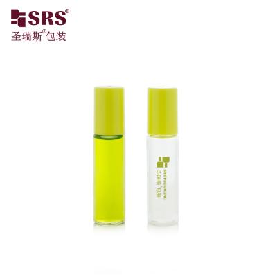 China Wholesale Custom Logo 10ml PET Roll On Bottle Empty Roller ball Container for sale