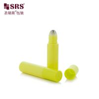 China Wholesale Custom Logo 10ml PET Roll On Bottle Empty Roller ball Container for sale