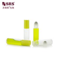 China Wholesale Custom Logo 10ml PET Roll On Bottle Empty Roller ball Container for sale