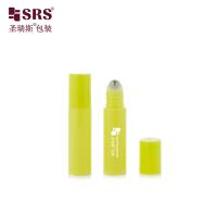 China Wholesale Custom Logo 10ml PET Roll On Bottle Empty Roller ball Container for sale