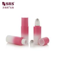 China PET Roll On Bottle With 18mm Neck, Empty PET Cosmetic Roller Bottle for sale