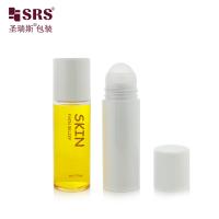 China 43mm Neck PET Roll On Bottle 130ml 170ml Empty Deodorant Roller Bottle For Body Care Custom Logo for sale