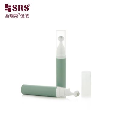 China Press Vacuum Roll On Bottle Empty Cosmetic Roller Bottle Serum Massage Container for sale