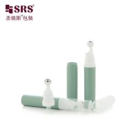 China Press Vacuum Roll On Bottle Empty Cosmetic Roller Bottle Serum Massage Container for sale