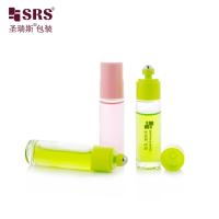 China 15Ml Glass Roll On Bottle With On Off Switch For Essential Oil And Perfume Packaging for sale