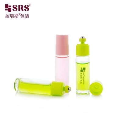 China 15Ml Glass Roll On Bottle With On Off Switch For Essential Oil And Perfume Packaging for sale