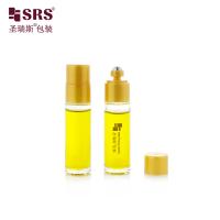 China 15Ml Glass Roll On Bottle With On Off Switch For Essential Oil And Perfume Packaging for sale