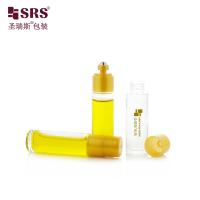 China 15Ml Glass Roll On Bottle With On Off Switch For Essential Oil And Perfume Packaging for sale