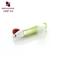 China Empty 10ml Vacuum Press Airless Roll On Bottle Portable Cosmetic Roller Bottle for Eye Serum for sale