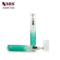 China Round Shape Acrylic Roller Bottle Portable Cosmetic Roll On Container for sale