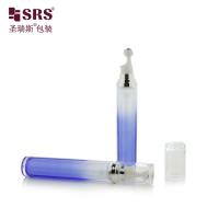 China Round Shape Acrylic Roller Bottle Portable Cosmetic Roll On Container for sale