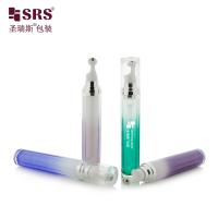 China Empty Smooth Acrylic Roll On Bottle Eye Cream Applicator Bottle Luxury Eye Care Packaging for sale