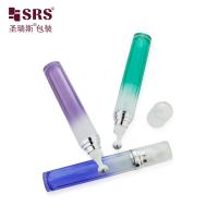 China Empty Smooth Acrylic Roll On Bottle Eye Cream Applicator Bottle Luxury Eye Care Packaging for sale