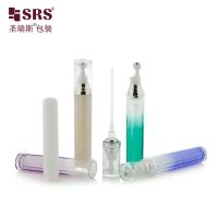 China Empty Smooth Acrylic Roll On Bottle Eye Cream Applicator Bottle Luxury Eye Care Packaging for sale
