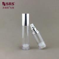China Premium AS Airless Pump Bottle Aluminum Lid Cosmetic Lotion Spray Container For Skincare Serum for sale