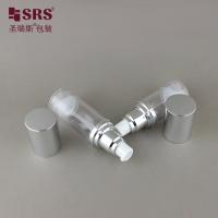 China Premium AS Airless Pump Bottle Aluminum Lid Cosmetic Lotion Spray Container For Skincare Serum for sale