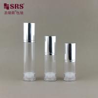 China Premium AS Airless Pump Bottle Aluminum Lid Cosmetic Lotion Spray Container For Skincare Serum for sale