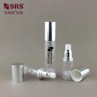 China Premium AS Airless Pump Bottle Aluminum Lid Cosmetic Lotion Spray Container For Skincare Serum for sale
