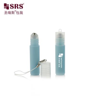 China DH-5ML Injection Custom Color PP Roller Ball Bottle For Hair Grower Serum Essence for sale