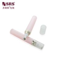 China 15ml/20ml Ribbed Acrylic Roll‑on Bottle Empty Eye Serum Massage Cosmetic Container Custom Logo for sale