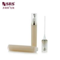 China 15ml/20ml Press Type Acrylic Bottle With Alloy Roller Head Empty Eye Serum Cosmetic Packaging for sale