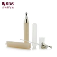 China 15ml/20ml Press Type Acrylic Bottle With Alloy Roller Head Empty Eye Serum Cosmetic Packaging for sale