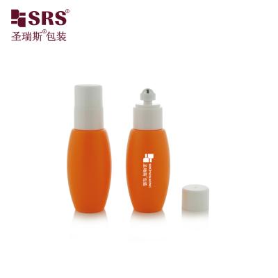 China KG2-45ML Plastic HDPE Bottle With Rolle Ball For Massage Serum Liquid for sale